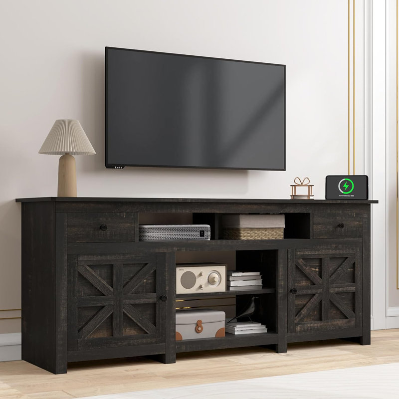 Dark oak tv stand store